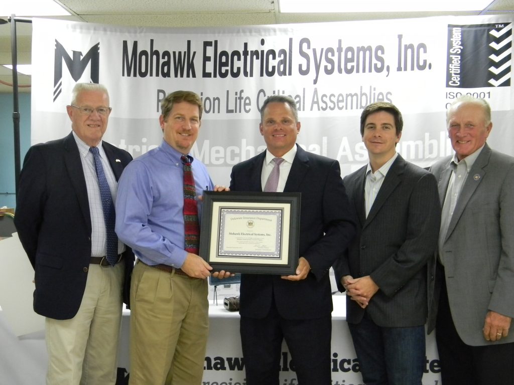 Mohawk awarded for 30 years in Delaware Workplace Safety Program ...